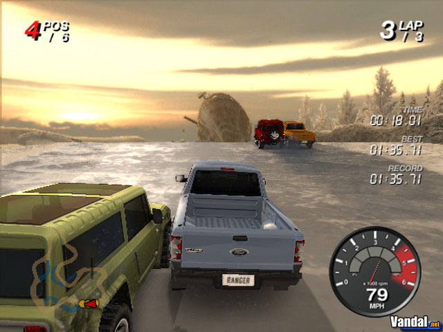 Ford Racing Off Road - Videojuego (PS2, PSP, Wii y PC) - Vandal