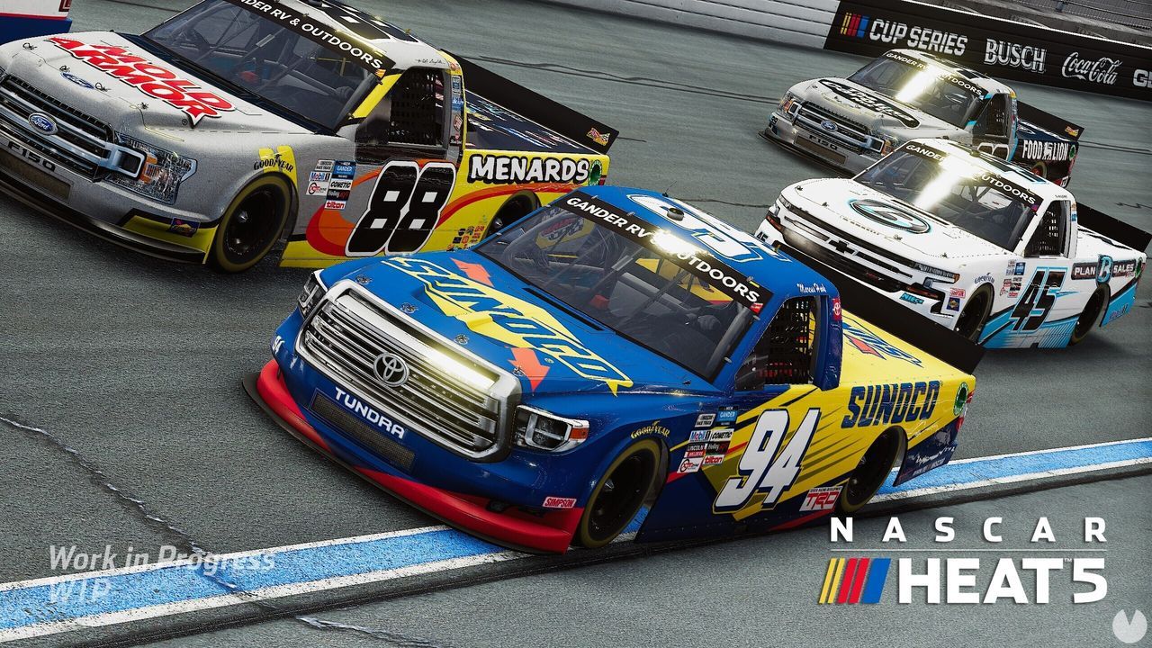 NASCAR Heat 5 - Videojuego (PC, Xbox One y PS4) - Vandal