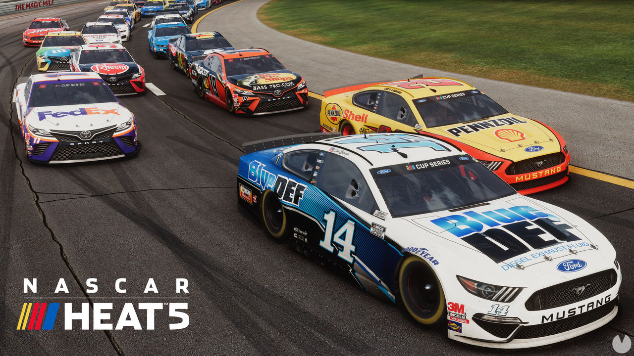 NASCAR Heat 5 - Videojuego (PC, Xbox One y PS4) - Vandal