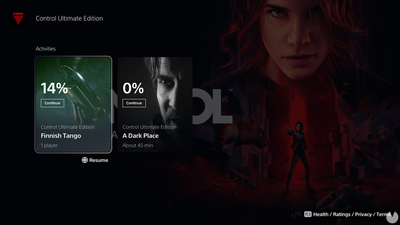 Control - Videojuego (PS4, PC, Xbox One, PS5 y Xbox Series X) - Vandal