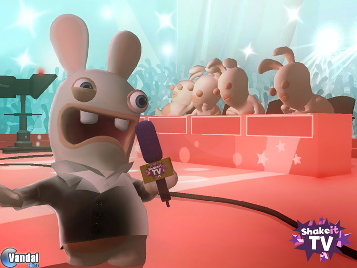 Rayman Raving Rabbids TV Party - Videojuego (Wii y NDS) - Vandal