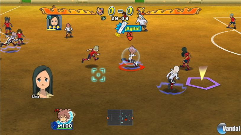 Inazuma Eleven Strikers - Videojuego (Wii) - Vandal