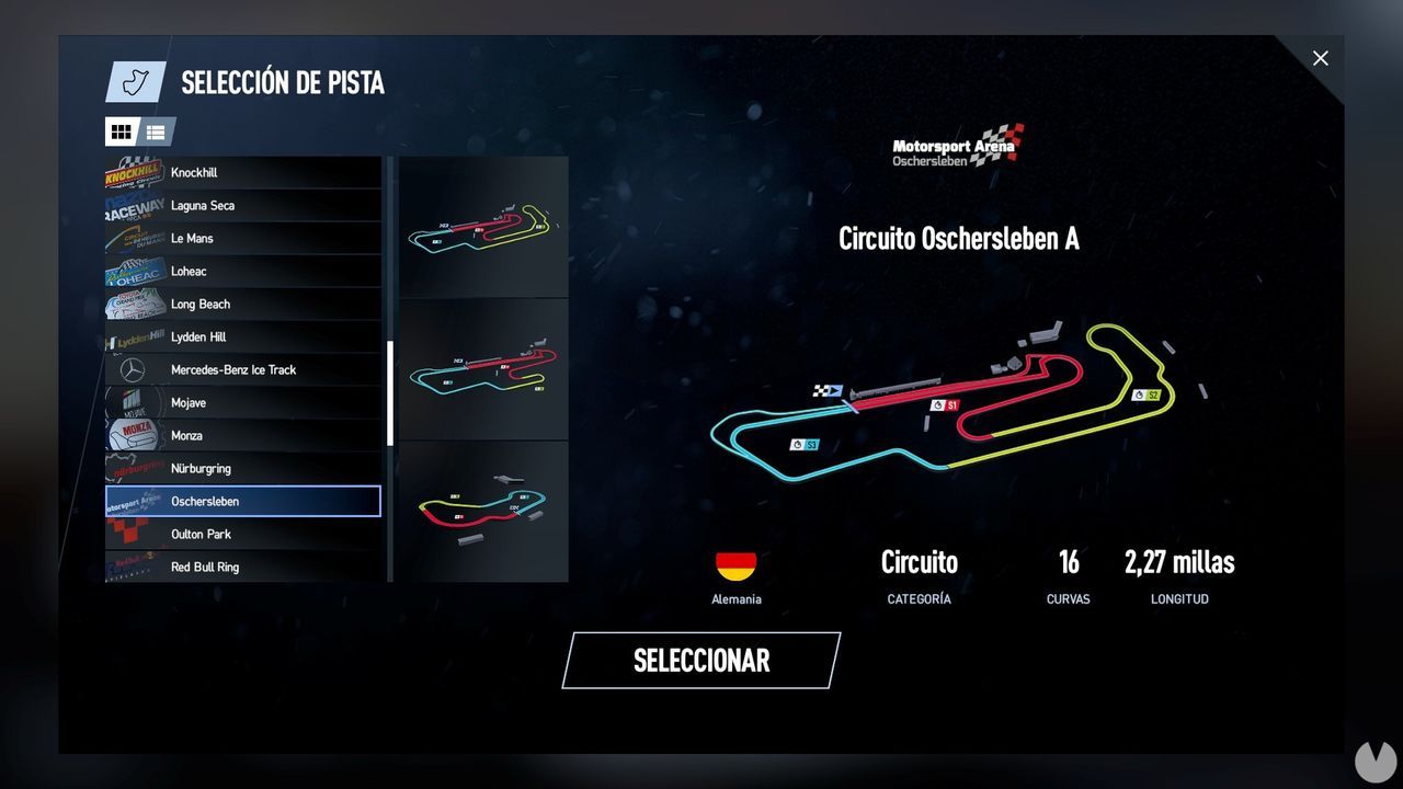 Todos los circuitos y pistas de Project Cars 2