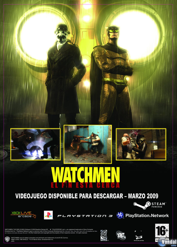 Watchmen: The End is Nigh - Videojuego (PS3, Xbox 360 y PC) - Vandal