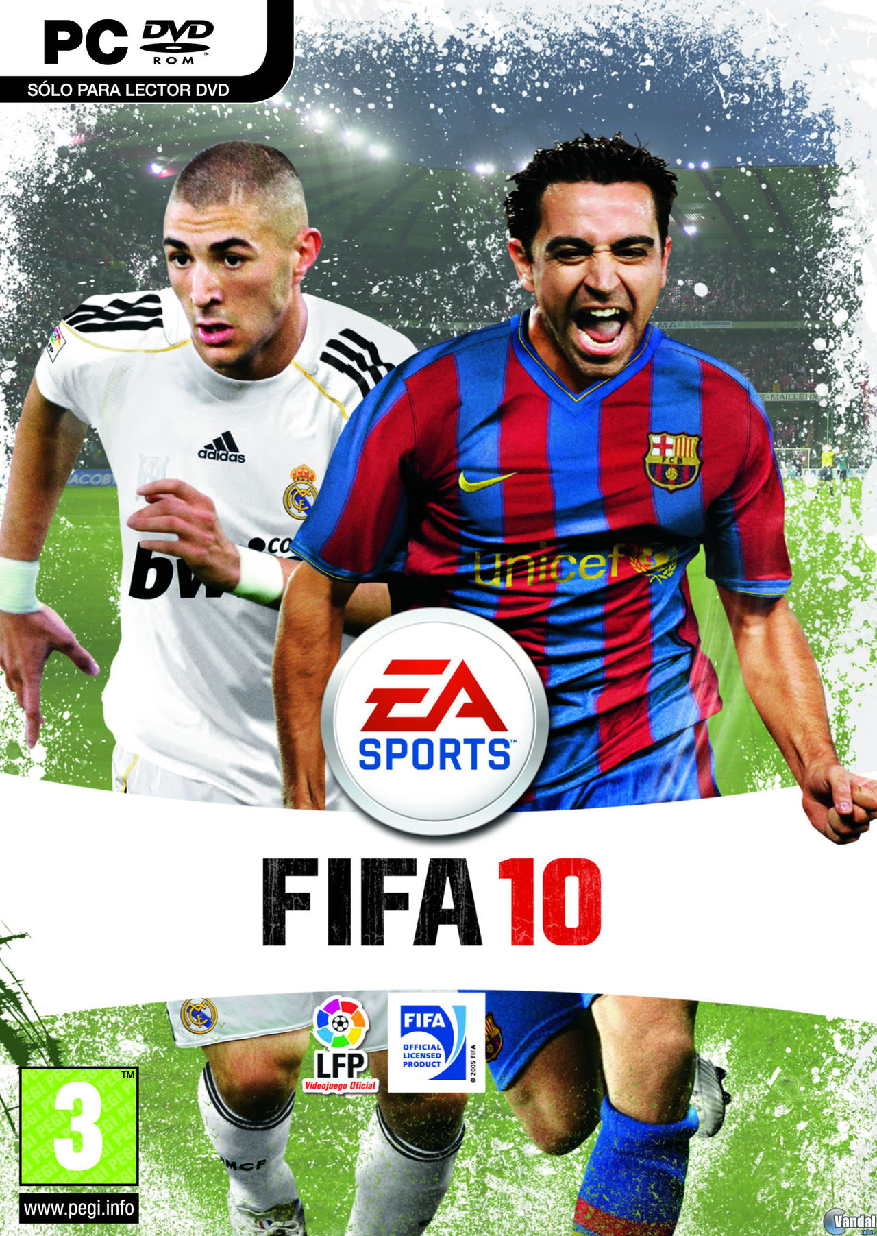 FIFA 10 - Videojuego (PS3, PS2, Xbox 360, PSP, Wii, NDS y PC) - Vandal