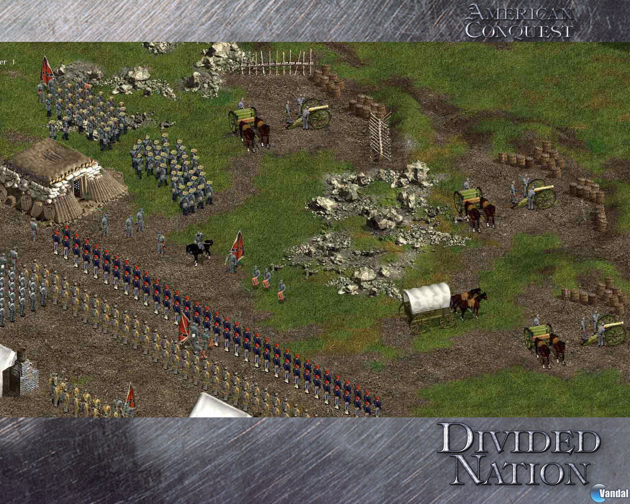 American Conquest: Divided Nation - Videojuego (PC) - Vandal