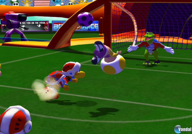 Mario Smash Football - Videojuego (GameCube) - Vandal