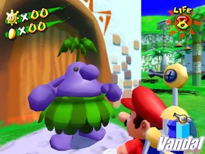 Super Mario Sunshine - Videojuego (GameCube) - Vandal
